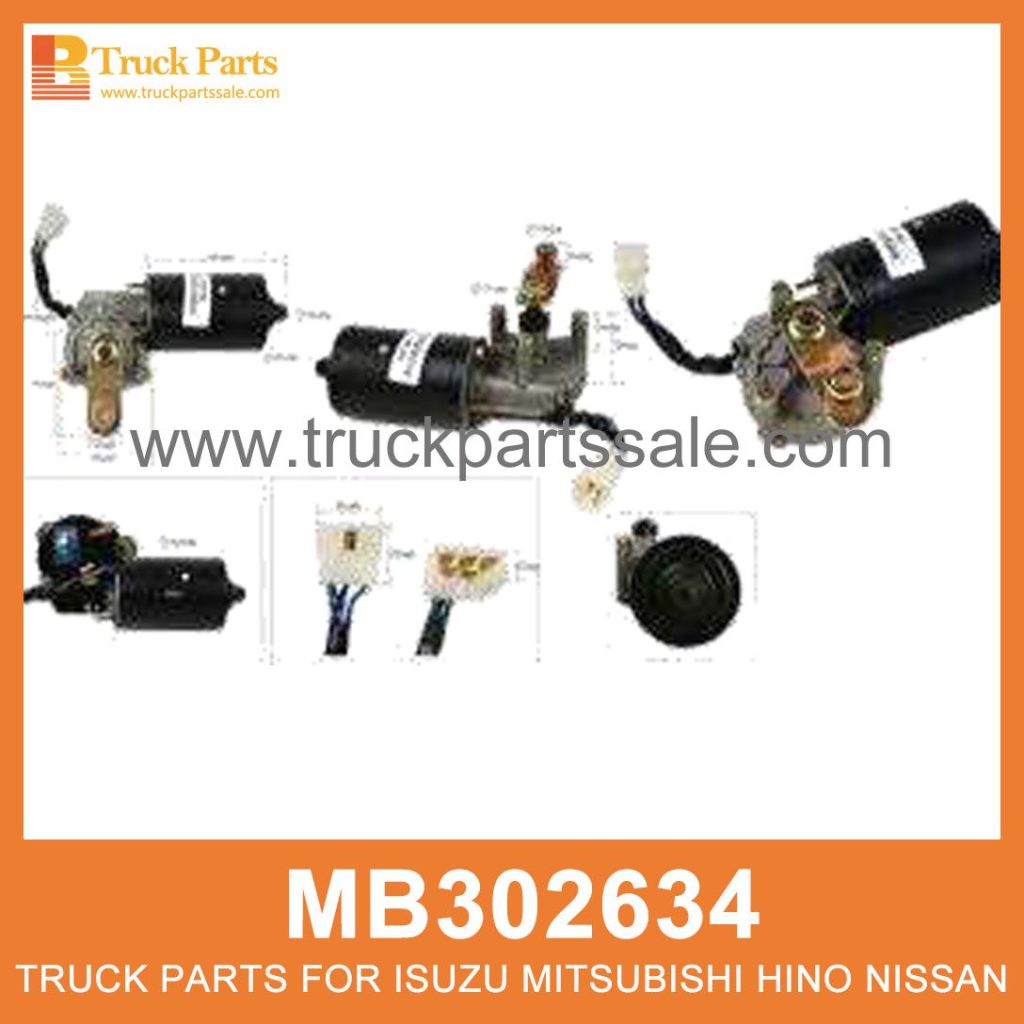 Assembly Wiper Motor 12V MB302634 MB302224 for Mitsubishi truck